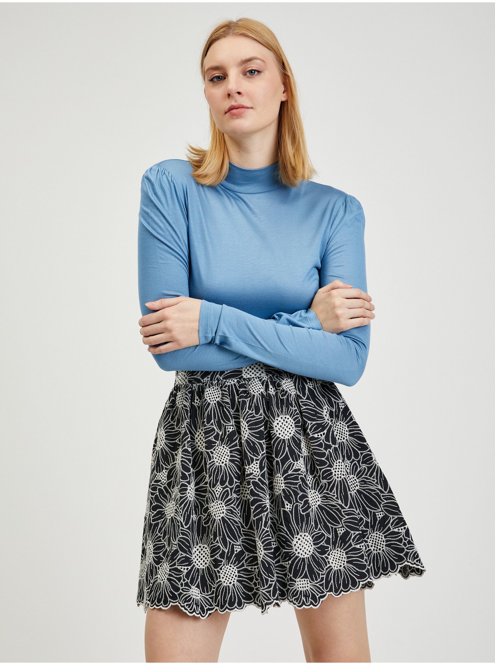 Blaues Damen Langarm T-Shirt ORSAY | Orsay.de - Der offizielle E-Shop ...