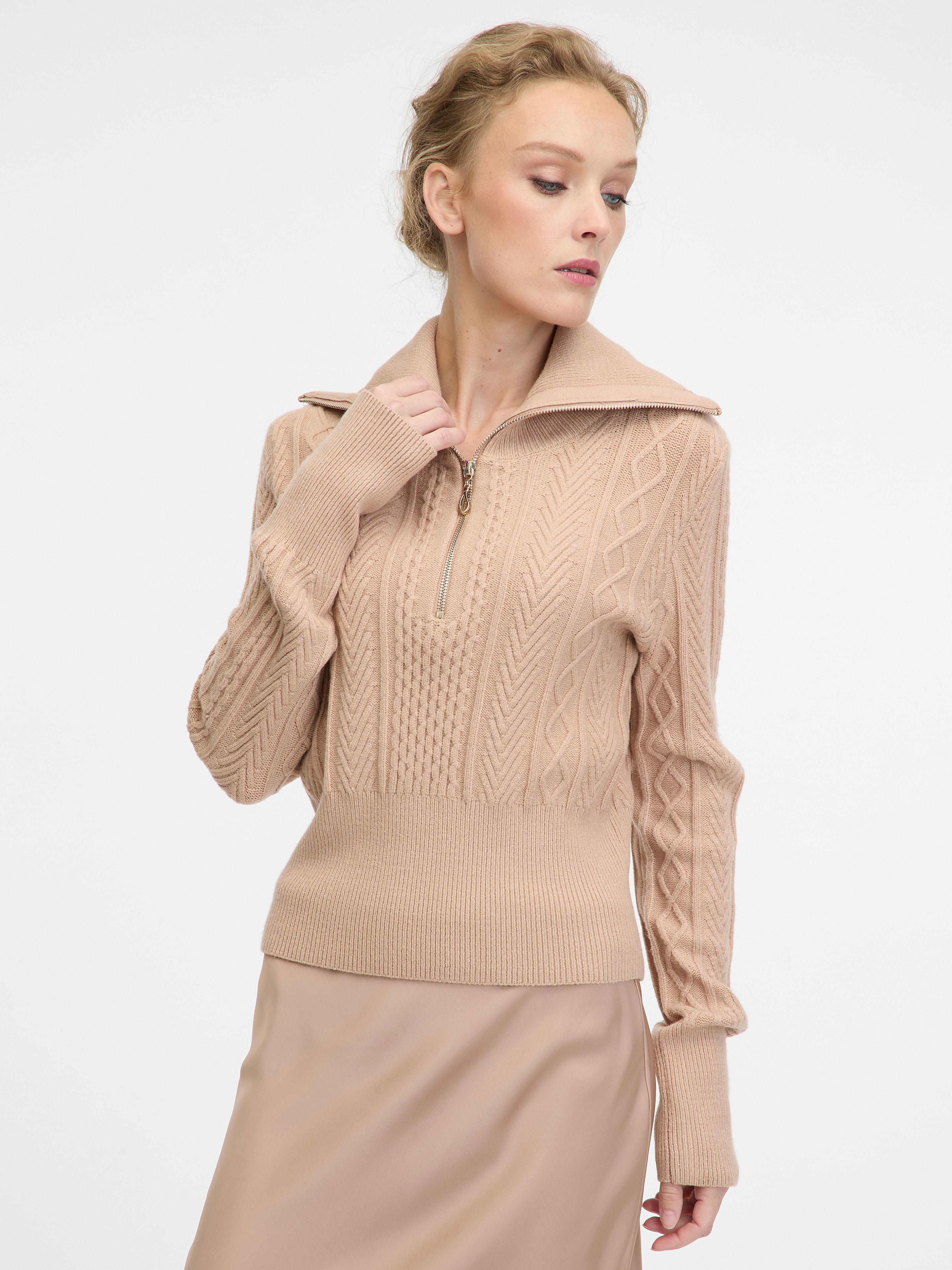 Pulover bej de damă ORSAY | Orsay.ro - Magazinul electronic oficial ...