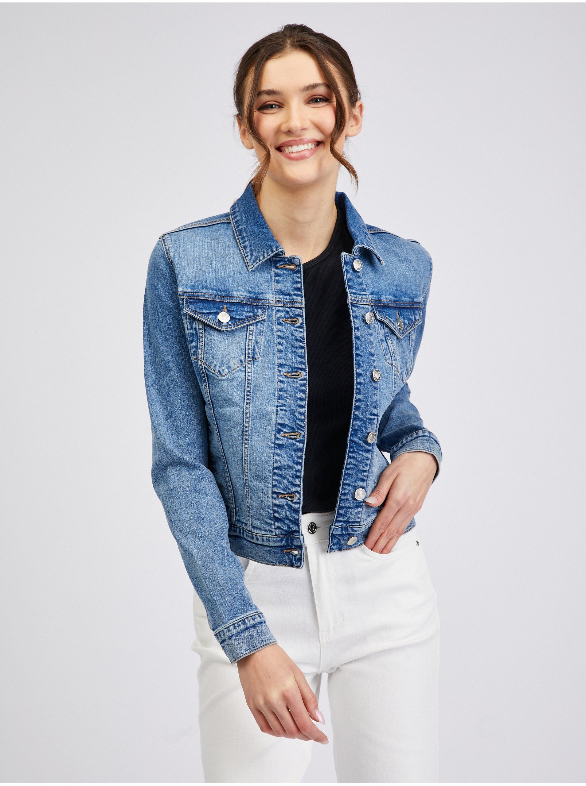 Helle Jeansjacke Damen