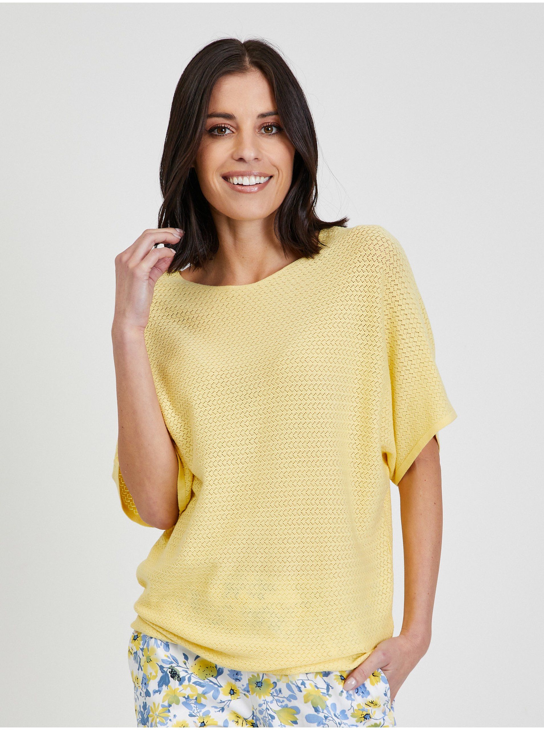 Gelber leichter Pullover ORSAY | Orsay.de - Der offizielle E-Shop der ...