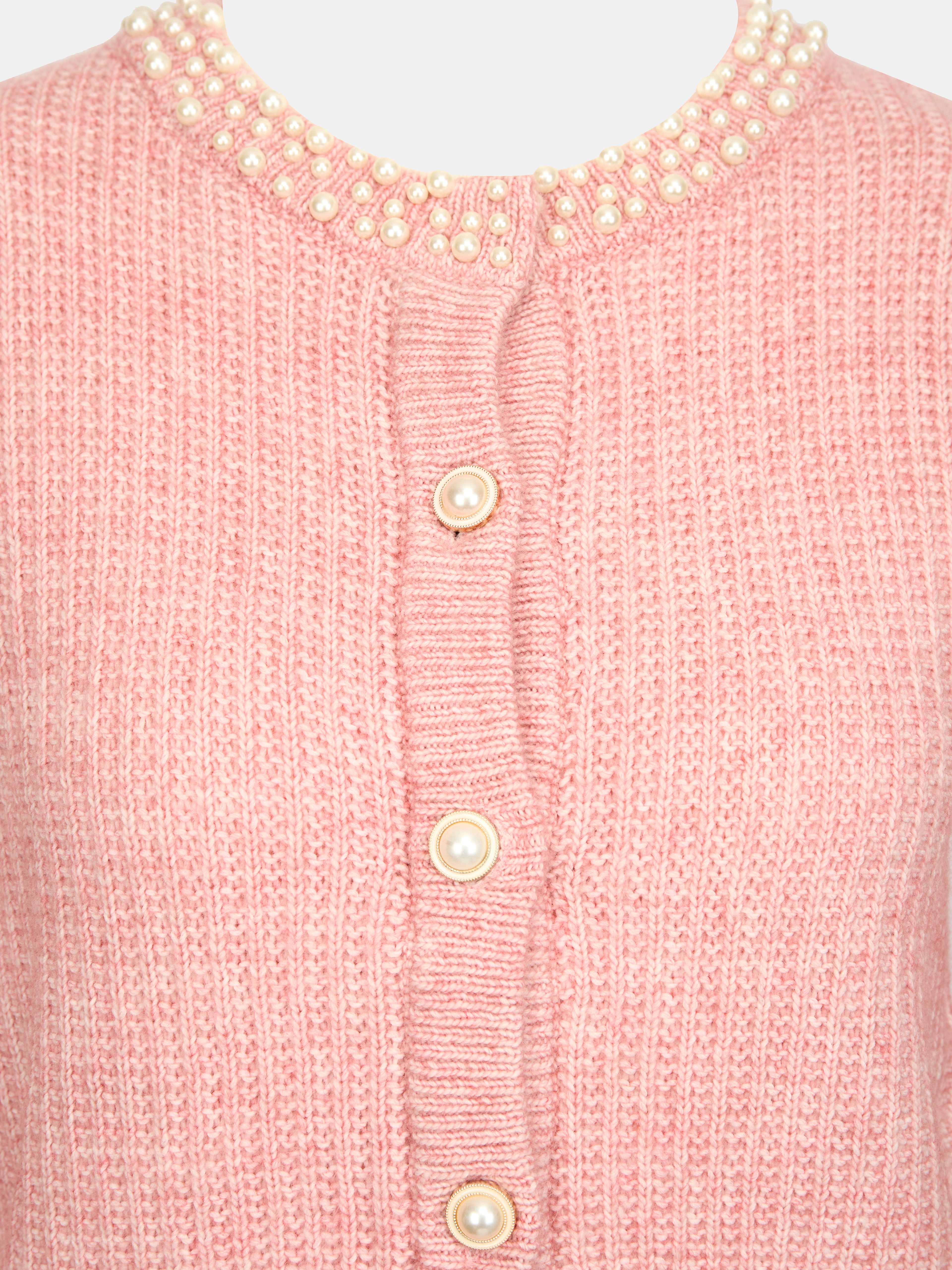 Cardigan roz deschis pentru femei cu aplicație ORSAY | Orsay.ro ...