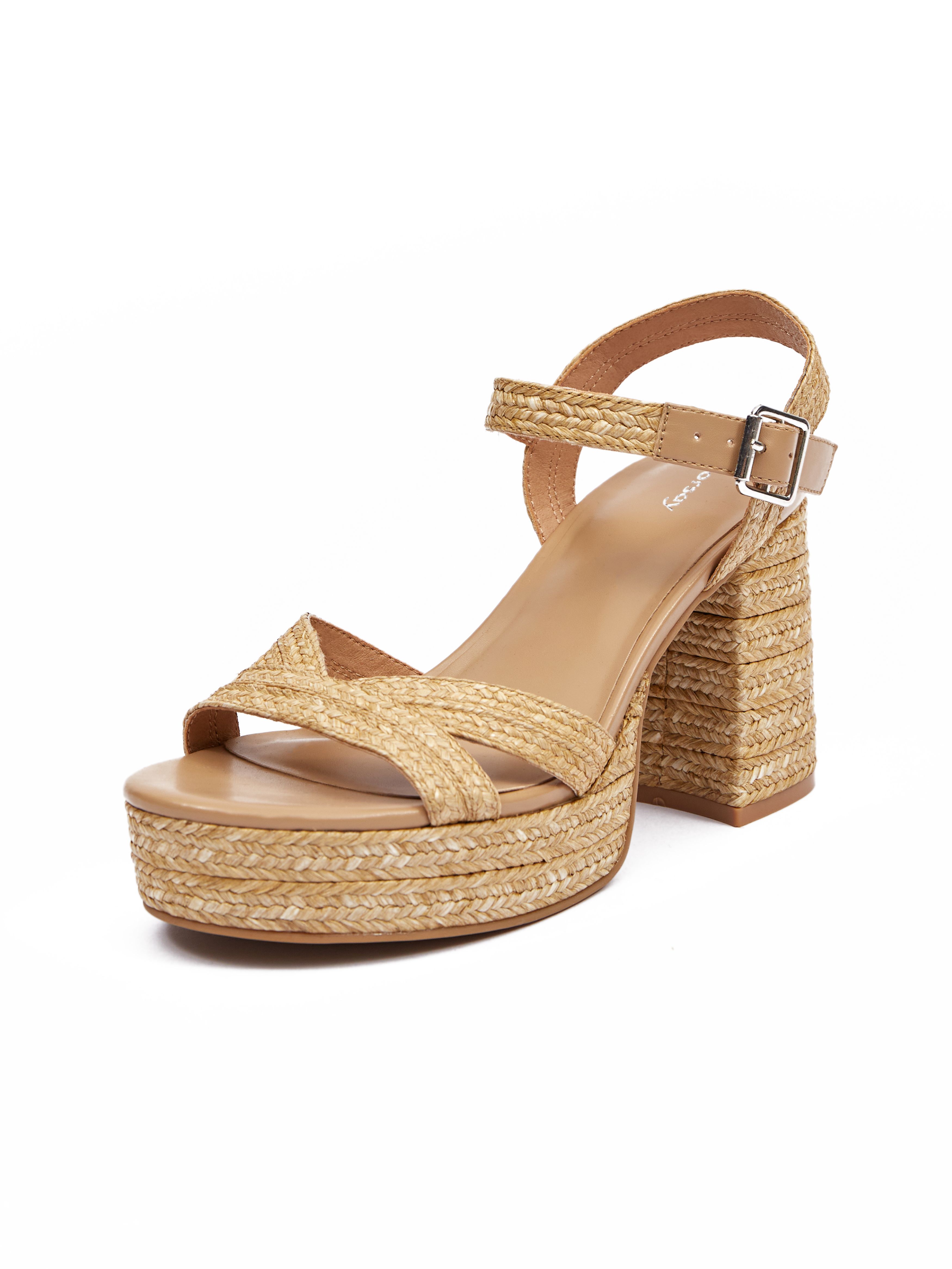 Braune Damen Sandalen mit Absatz ORSAY | Orsay.de - Der offizielle E ...