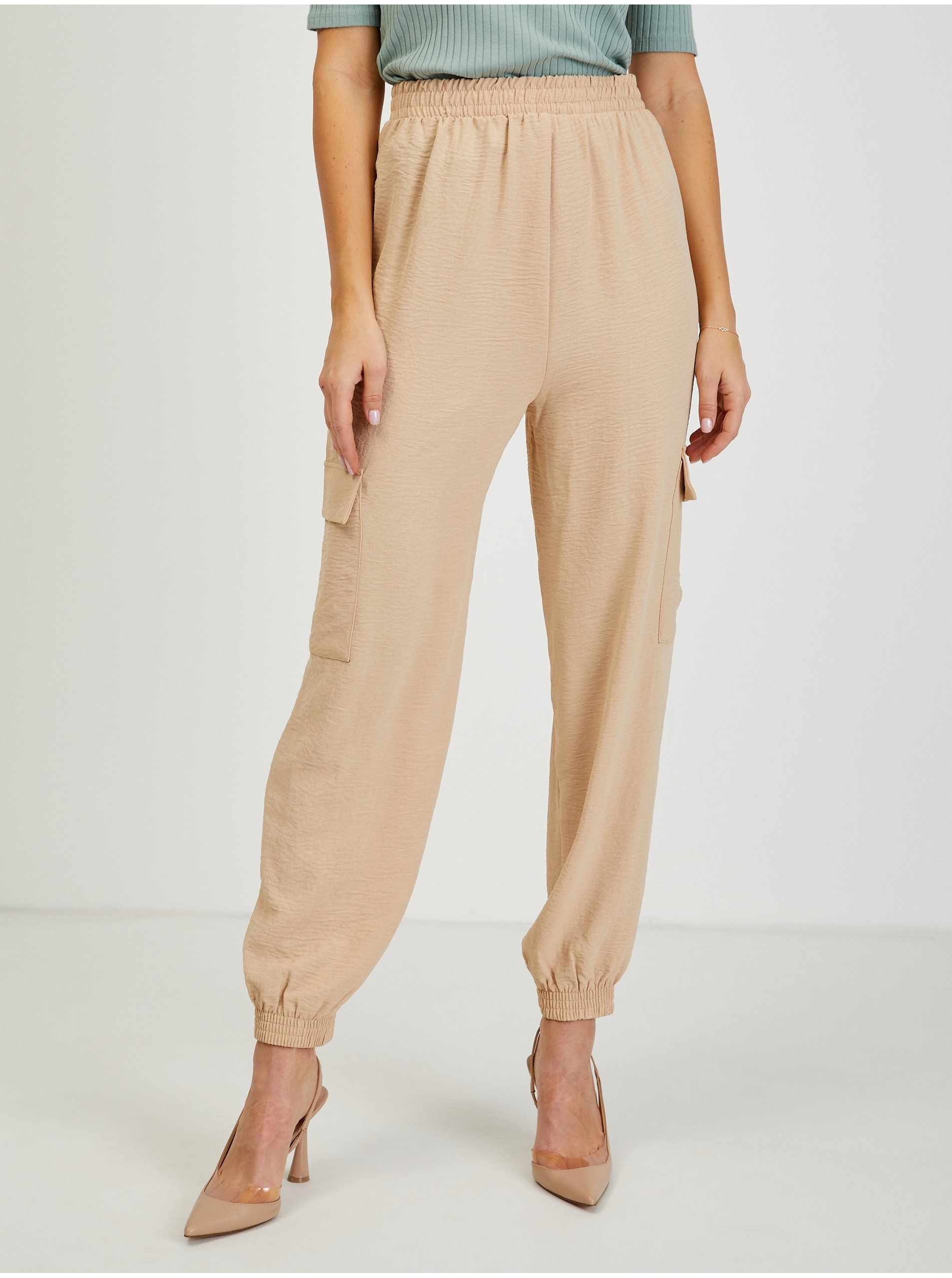 Beige Hose mit Taschen ORSAY | Orsay.at - Der offizielle E-Shop der ...