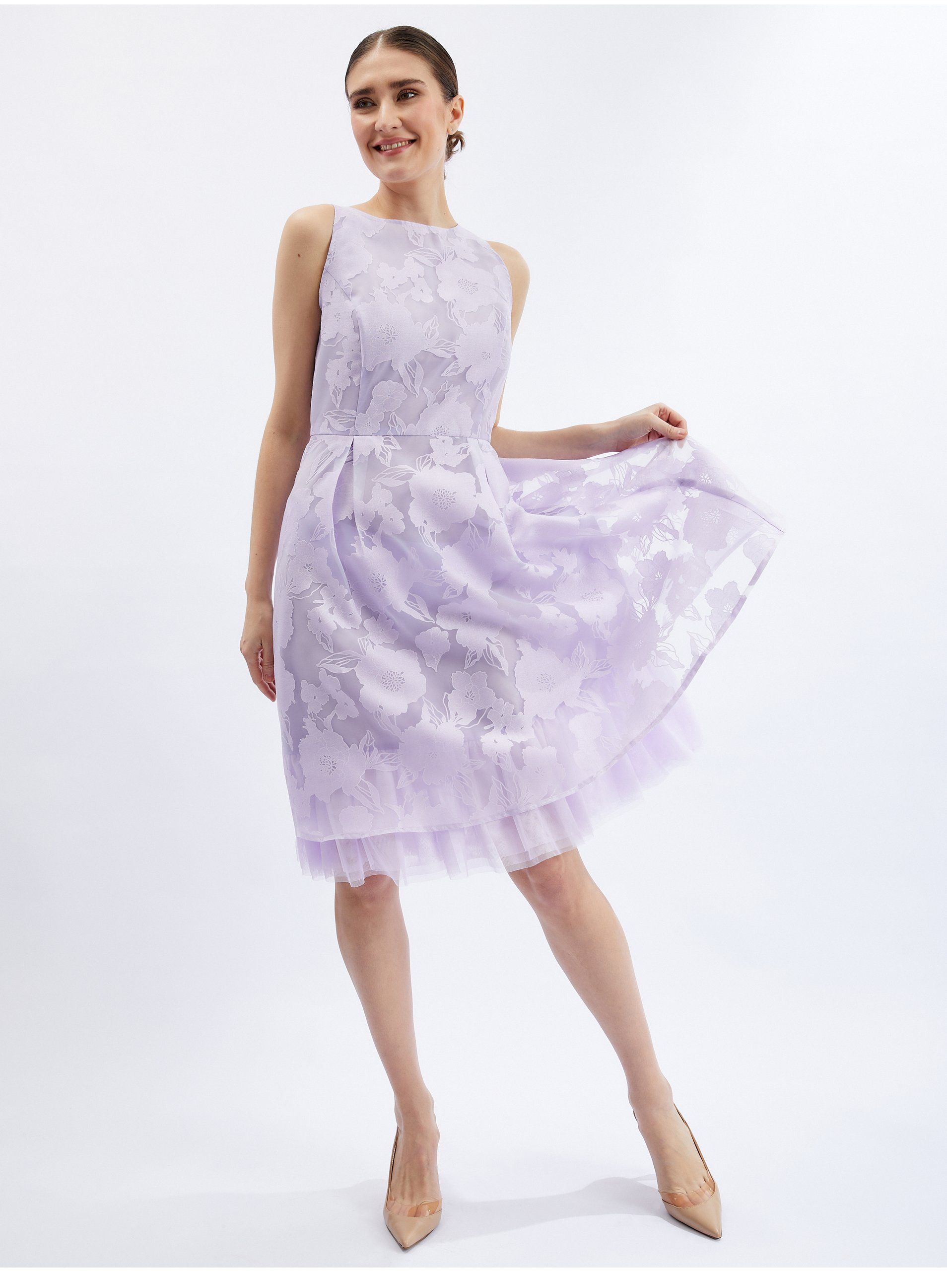 Hellviolettes Damenkleid mit dekorativen Details ORSAY | Orsay.de - Der ...