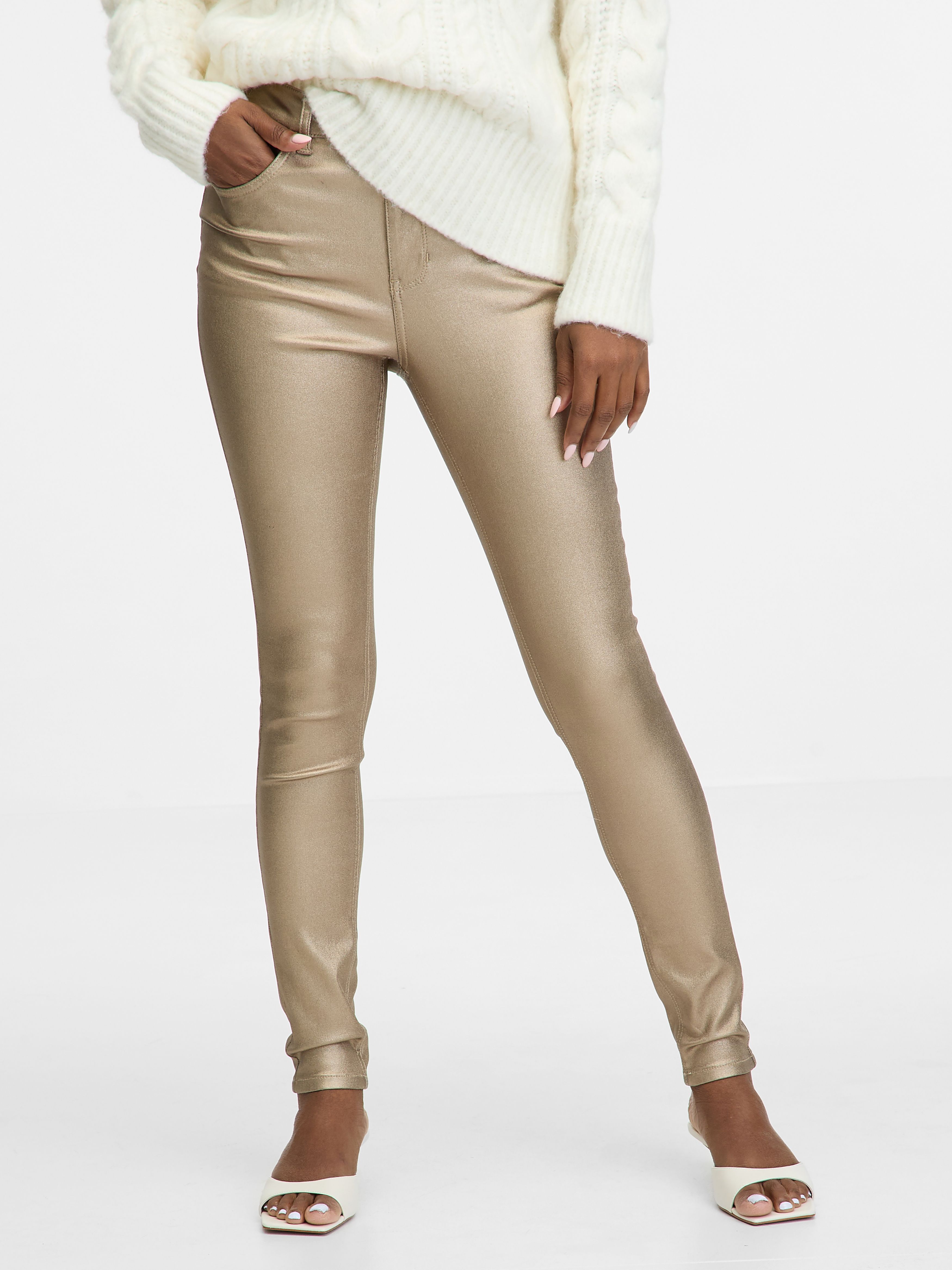 Gold Damen Skinny Fit Jeans ORSAY | Orsay.de - Der offizielle E-Shop ...