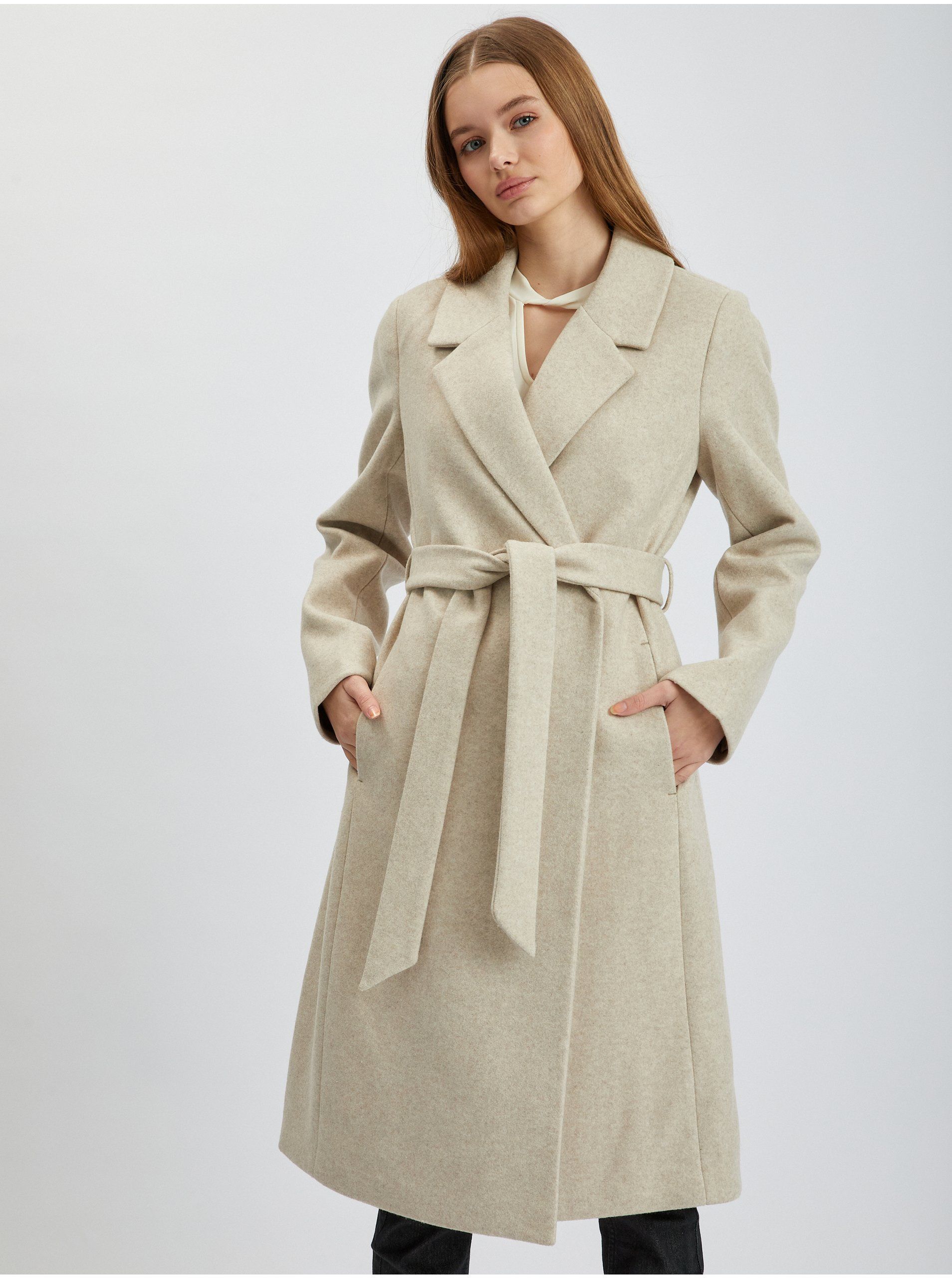 Beige Damen-Wintermantel ORSAY | Orsay.at - Der offizielle E-Shop der ...