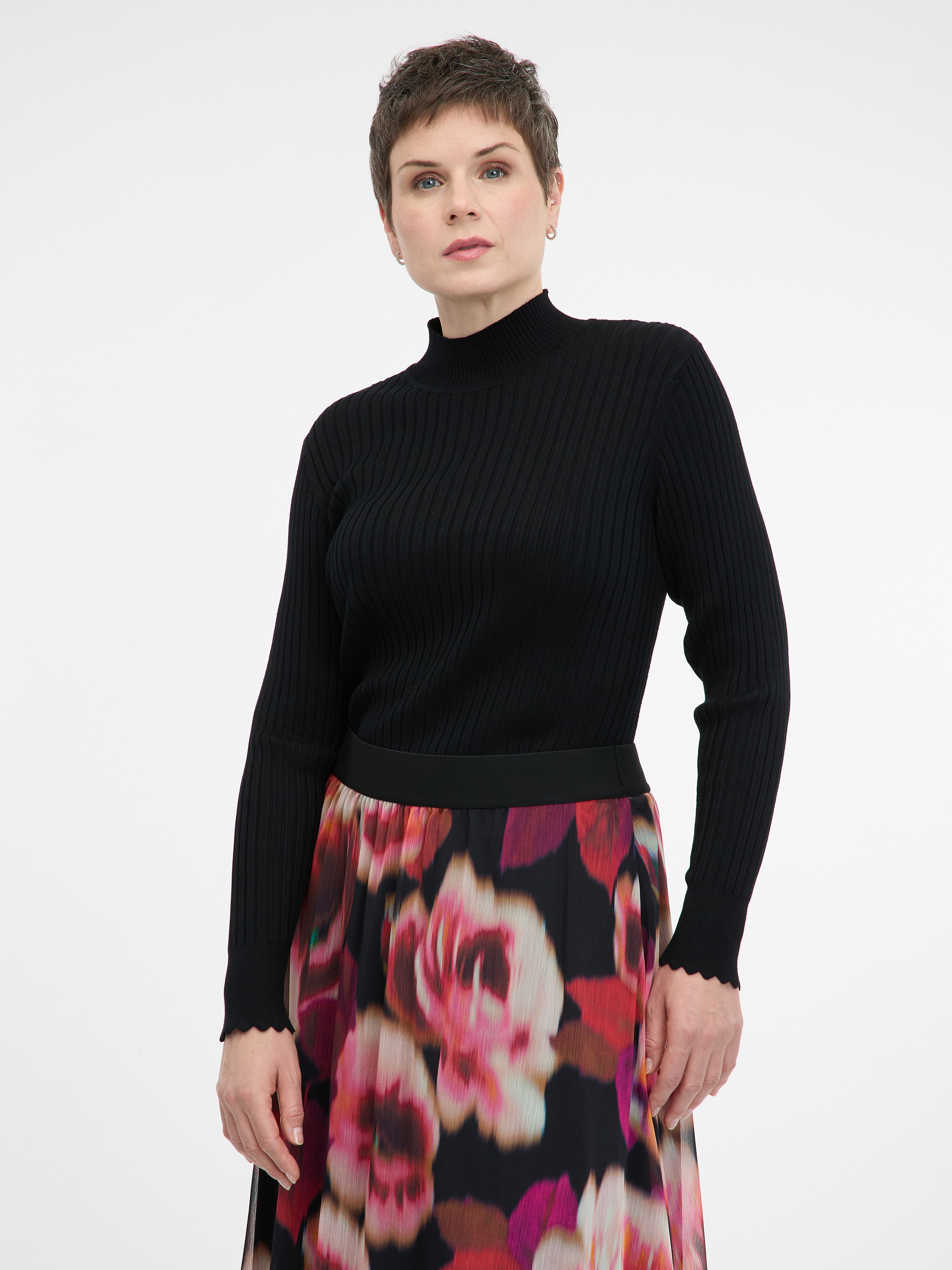 Schwarzer leichter Damen-Pullover ORSAY | Orsay.at - Der offizielle E ...