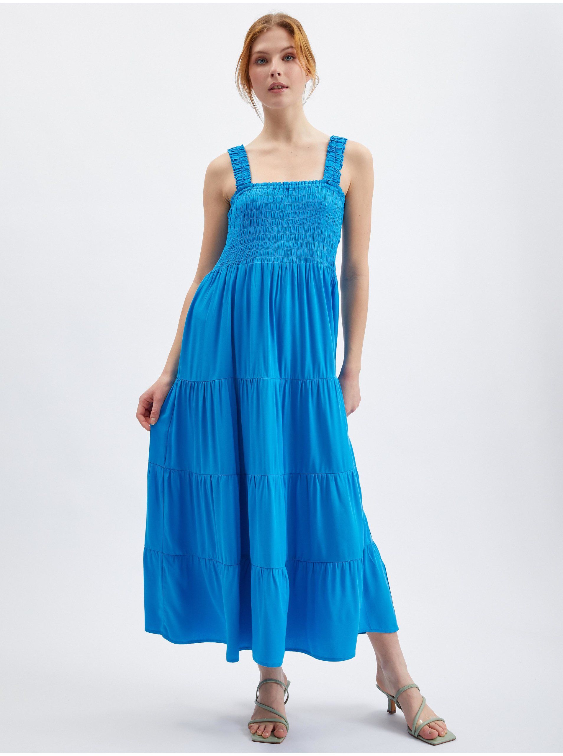Blaues Damenkleid ORSAY Orsay at Der Offizielle E Shop Der Marke